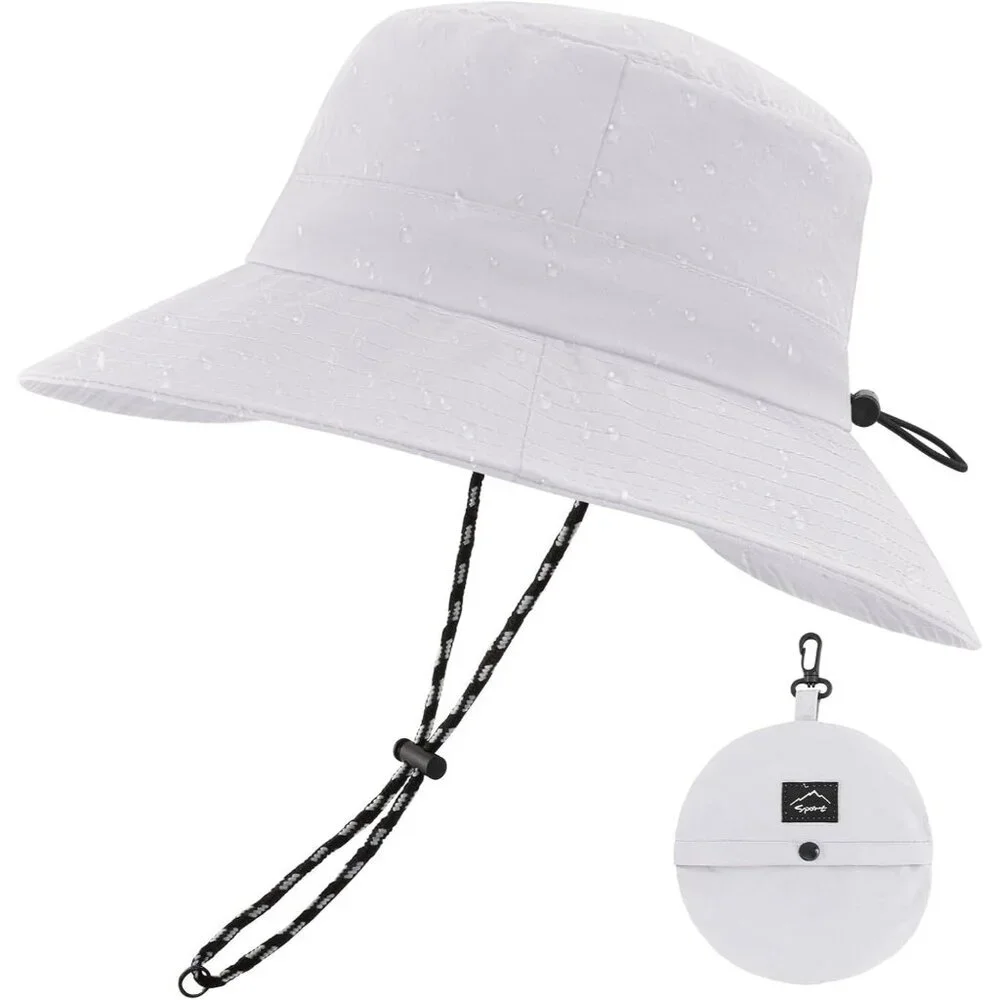 Accessories | Unisex Light Grey 10nylon Waterproof Wide Brim Mesh Vent ...